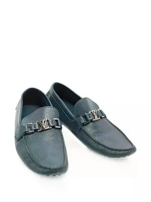 LOUIS VUITTON Hockenheim Leather Loafers