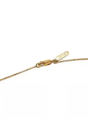 Chloé Tone Letter F Pendant Necklace