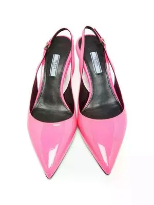 Prada Pointed-toe Slingback Pumps