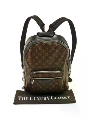 LOUIS VUITTON Macassar Josh Monogram Backpack