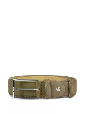 Doucal's Silver Tone Belts For Men