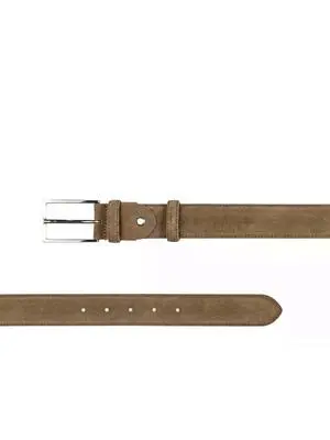 DOUCAL'S Suede Belt With Buckle Fastening - Neutrals