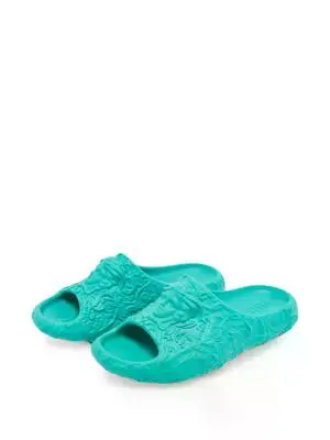 Versace Medusa Embossed Rubber Slides