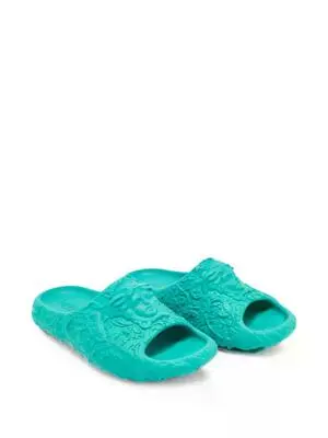 Versace Medusa Embossed Rubber Slides