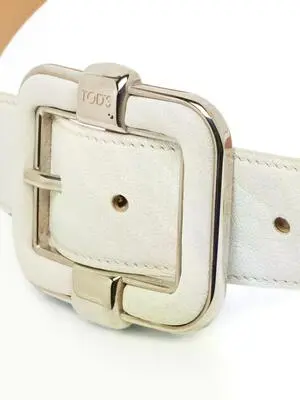 TOD'S Branded Buckle Belt
