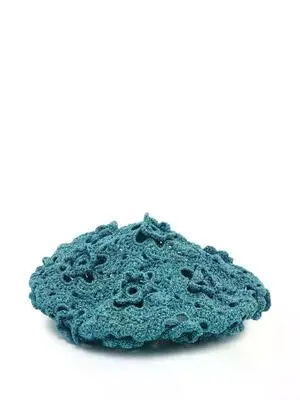 Gucci Crochet Open-knit Beret