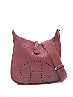 Hermès Gm Evelyne Iii Perforated Shoulder Bag - Pink