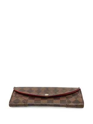 LOUIS VUITTON 2016 Caissa Damier Ebene Wallet
