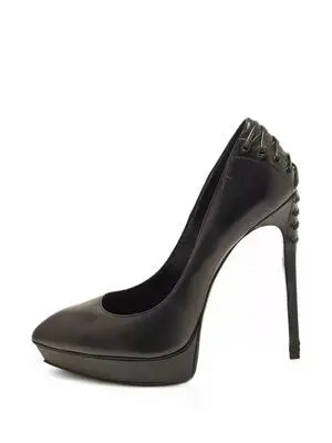 Saint Laurent Janis Lace-up Pumps