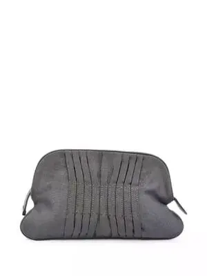Gianfranco Ferre Pleated Clutch Bag