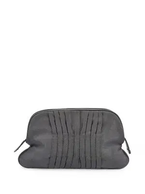 Gianfranco Ferre Pleated Clutch Bag