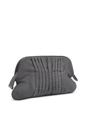 Gianfranco Ferre Pleated Clutch Bag
