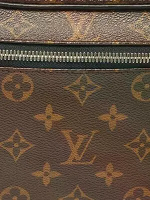 LOUIS VUITTON 2018 Kasai Damier Monogram Clutch Bag - Brown