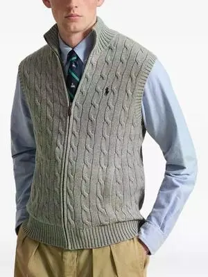 Polo Ralph Lauren Cable-knit Zip-up Cardigan