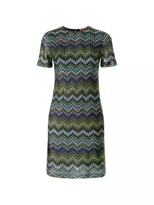 MISSONI Short-sleeve Viscose Mini Dress