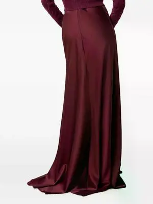 Ralph Lauren Masina Satin Maxi Skirt