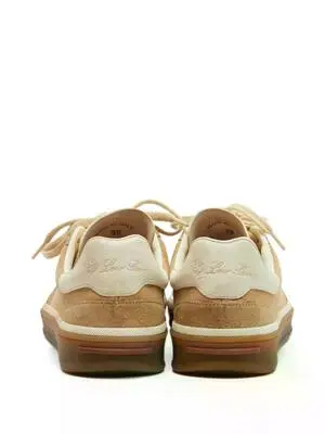 Loro Piana Tennis Walk Panelled Sneakers