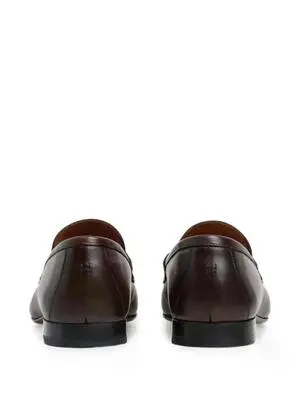 HACKETT LONDON Regal Saddle Leather Loafers