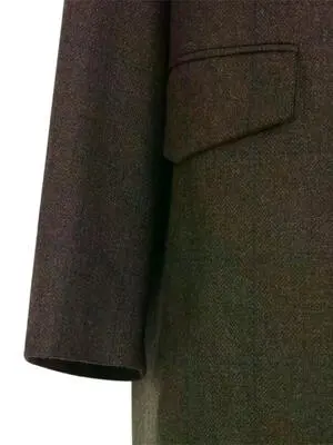 MAISON MARGIELA Check Wool Coat