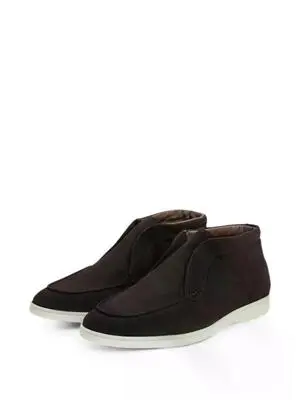 HACKETT LONDON Almond Toe Suede Boots