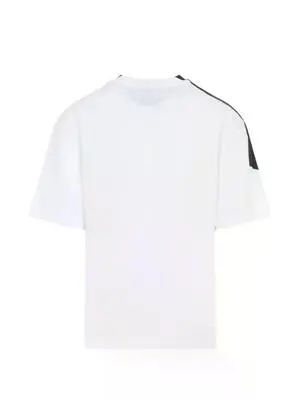 Off-White Logo-print Panelled T-shirt - Black