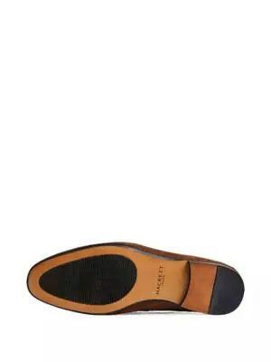 HACKETT LONDON Regal Saddle Suede Loafers