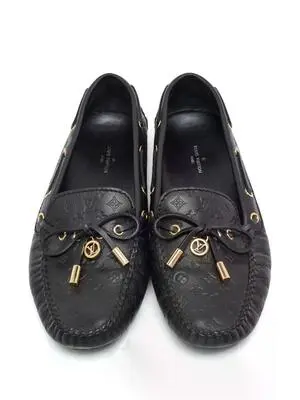 LOUIS VUITTON Gloria Monogram Loafers
