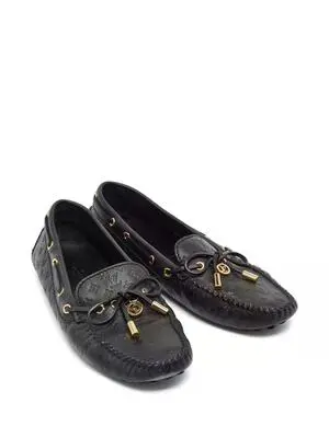 LOUIS VUITTON Gloria Monogram Loafers