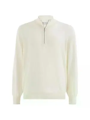 Men's Brunello Cucinelli Mock Neck