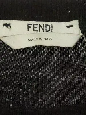 Fendi Logo-print Ff-tape T-shirt