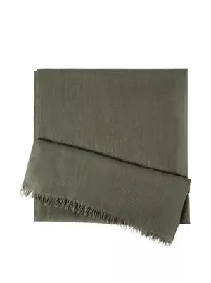 Brunello Cucinelli Cashmere And Silk Scarf - Green