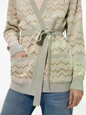 Missoni Zig Zag Belted Cardigan