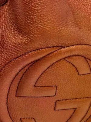 Gucci Soho Interlocking Gg Tote Bag - Orange