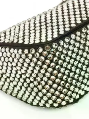 Prada Re-edition 2005 Crystal-studded Shoulder Bag