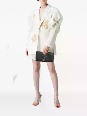 LOUIS VUITTON 2010 Louise Leather Clutch Bag