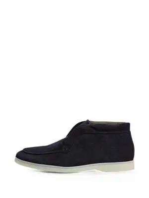 HACKETT LONDON Suede Almond Toe Boots