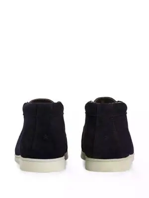 HACKETT LONDON Suede Almond Toe Boots