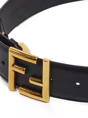Fendi Ff Logo Plaque Belt