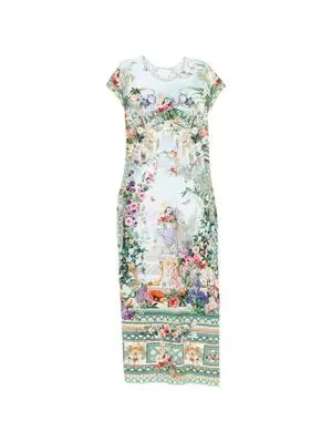 Camilla Round Neck Day Dresses