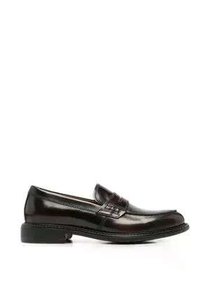NEROGIARDINI Penny-slot Almond-toe Loafers