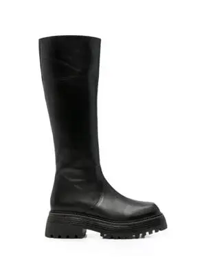 SERGIO MORETTI FIRENZE Round-toe Knee-high Boots