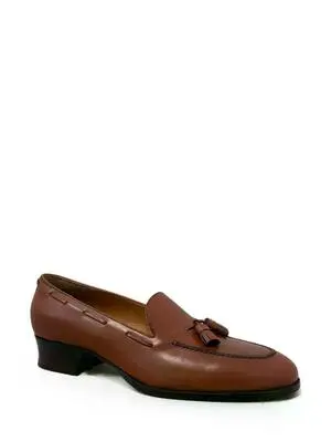Loro Piana Serge Tassel Loafers