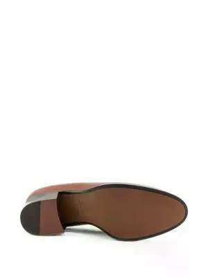Loro Piana Serge Tassel Loafers In Calfskin - Brown
