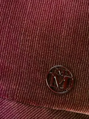 MAISON MICHEL Tiger Logo Detail Baseball Cap
