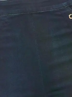 Elisabetta Franchi Lace-up Skinny Jeans
