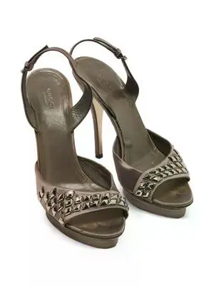 Gucci Crystal Embellished Platform Stiletto Sandals