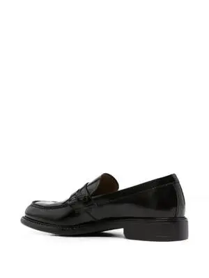 NEROGIARDINI Diana Polished Leather Loafers