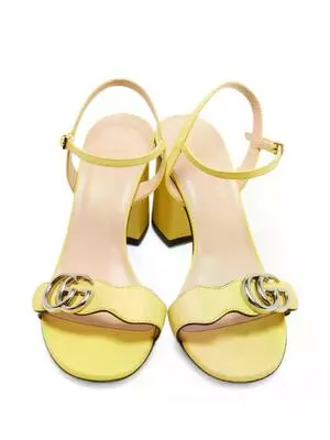 Gucci Double G Ankle Strap Sandals