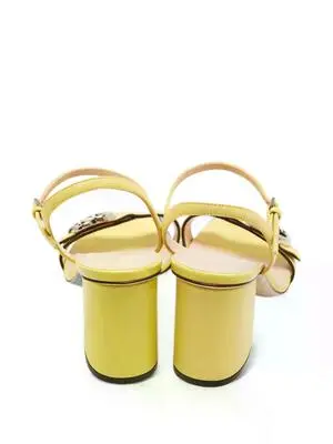Gucci Double G Ankle Strap Sandals