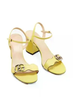 Gucci Double G Ankle Strap Sandals